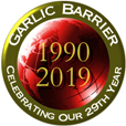 Garlic Barrier: Natural garlic extract used to repel insects.